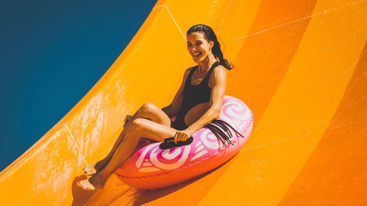 BLACK HOLE SLIDE - Makadi Water World